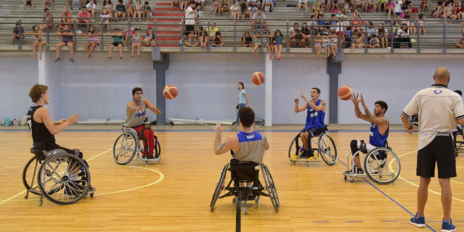 Preparan una nueva visita del seleccionado de básquetbol adaptado - El ...