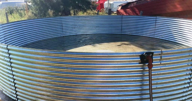 Construyeron un tanque de reserva de agua en el Parque Industrial - El ...
