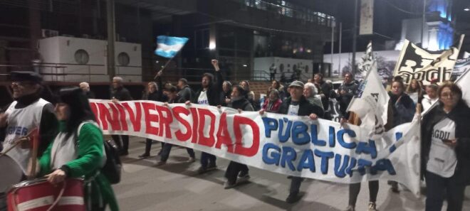 El MOSU se expresó en Plaza Ramírez - El Miércoles Digital